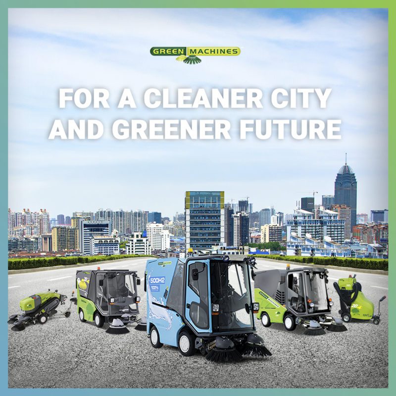 SMALL STREET SWEEPERS ARE THE RIGHT CHOICE - Green Machines