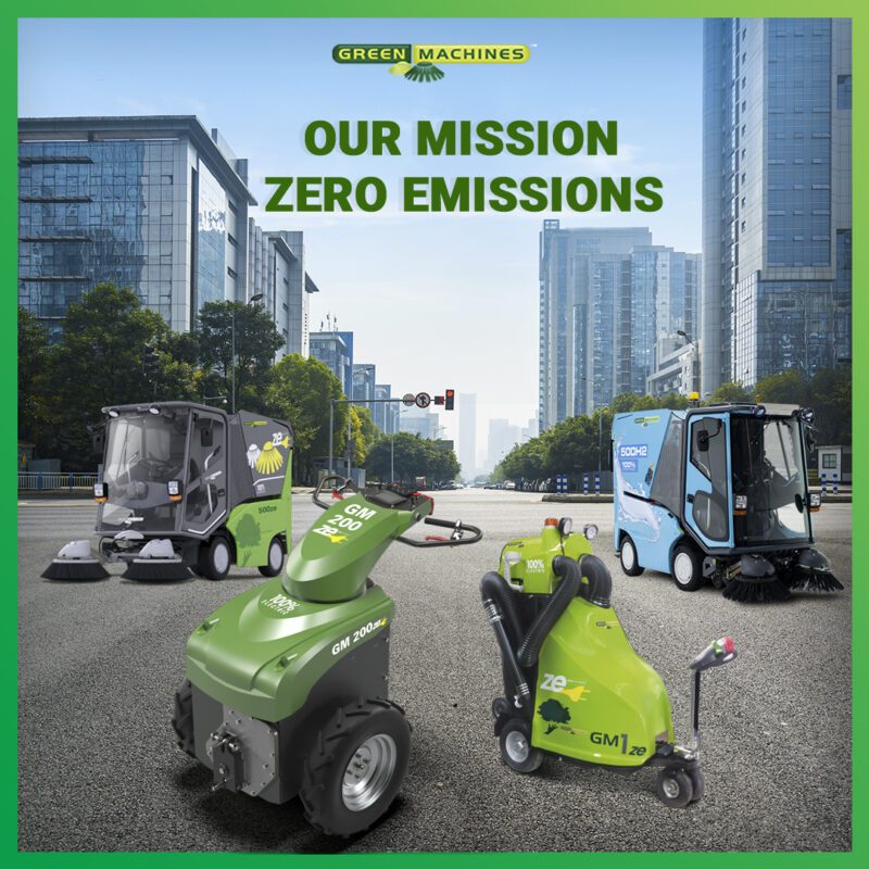 HYDROGEN OR BATTERY-POWERED SWEEPERS? - Green Machines
